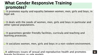 Gender Responsive Training :TOT LASPNET.pptx