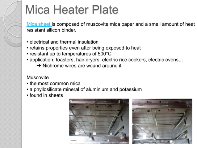 Technology of a Toaster _ materials | PPTX