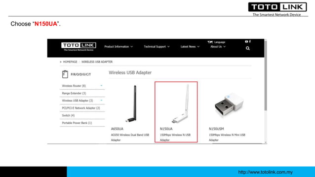 Totolink how to install the driver for totolink wireless usb adapter | PPTX