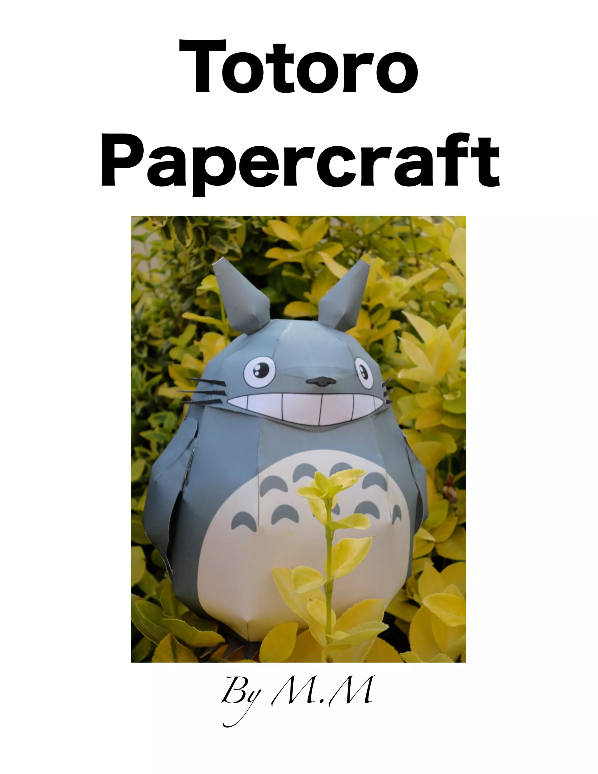 Totoro papercraft | PDF