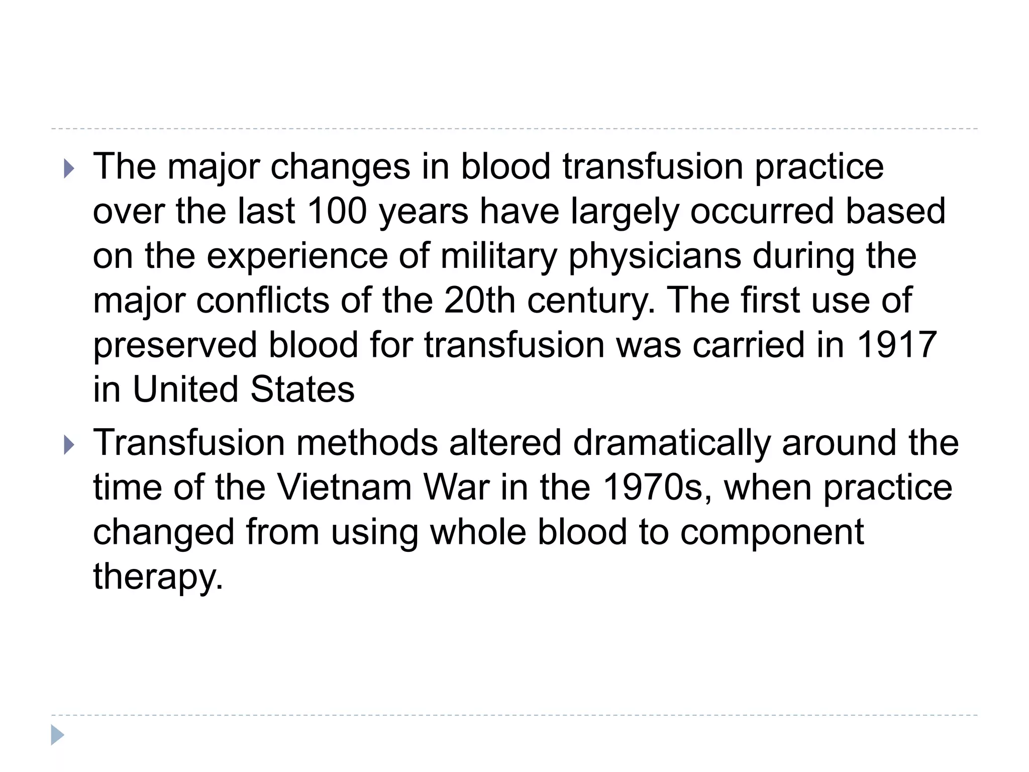 To transfuse or not to transfuse !!!! | PPT