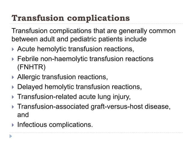 To transfuse or not to transfuse !!!! | PPT