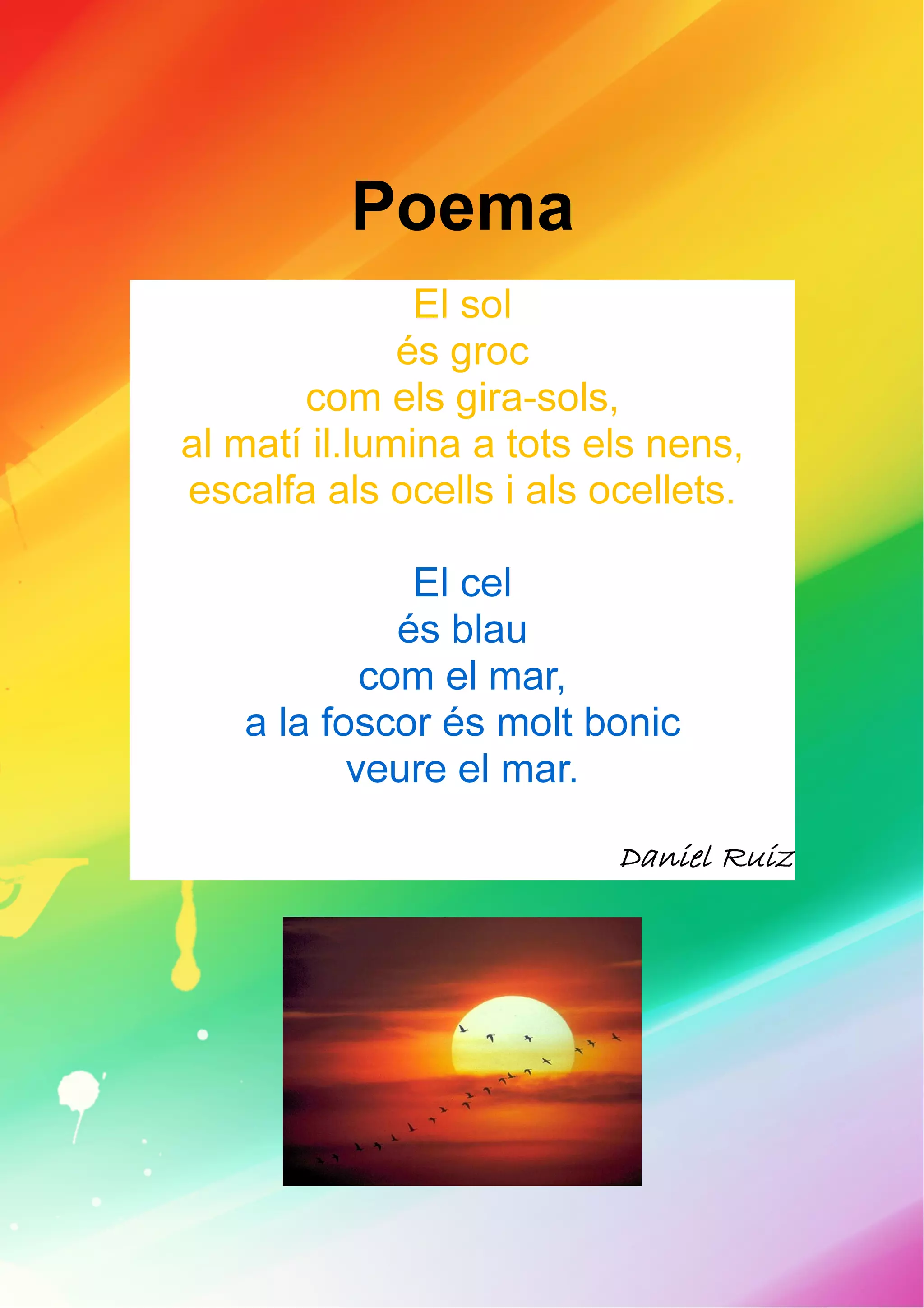 Poemes de colors | PDF