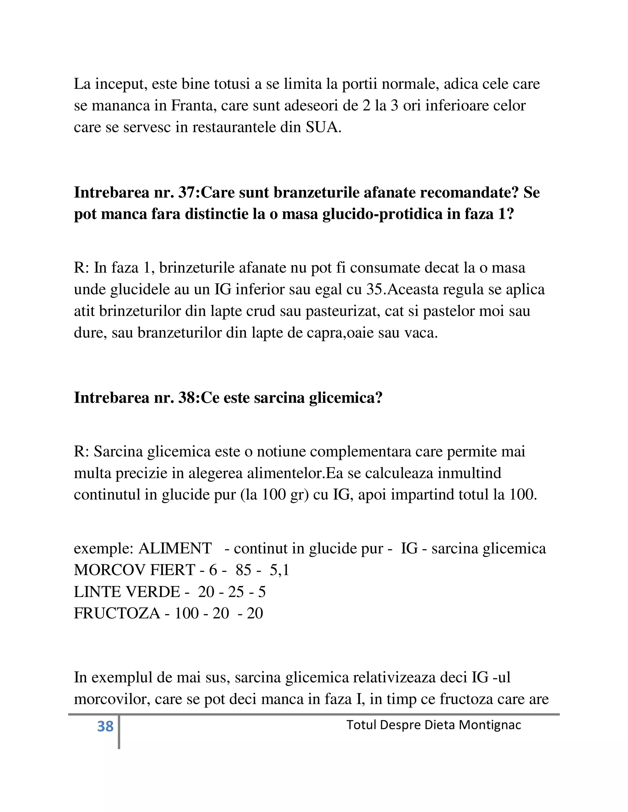 Totul despre-dieta-montignac | PDF