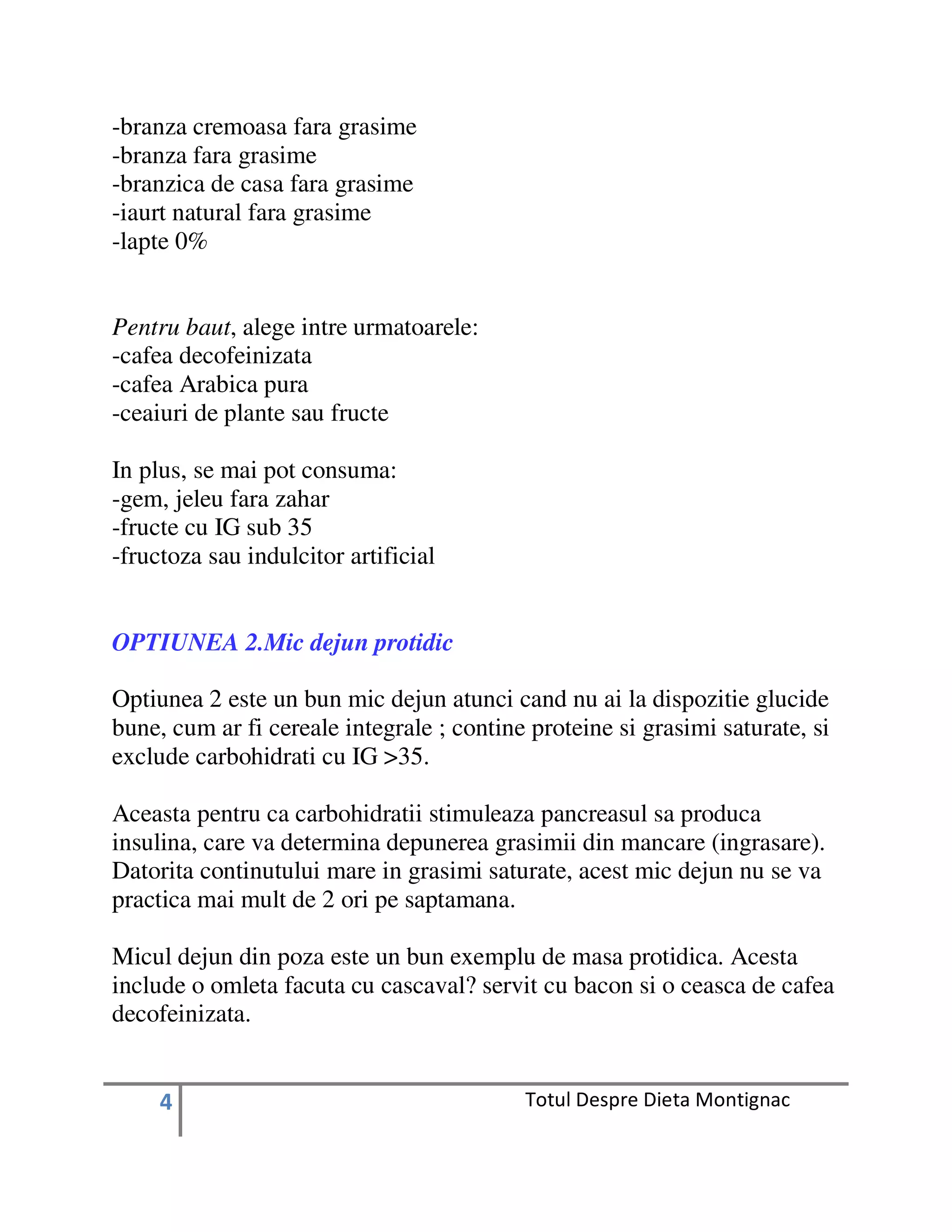 Totul despre-dieta-montignac | PDF