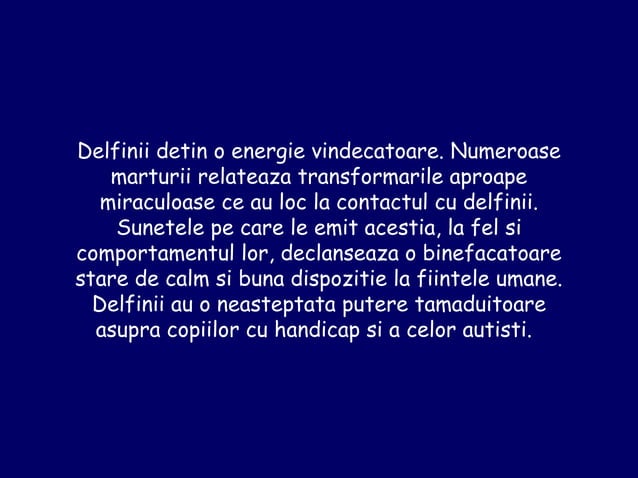 Totul despre delfini | PPS