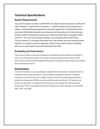 Totus Technical White Paper | PDF