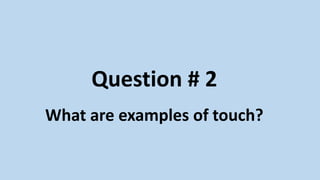 Touch | PPT