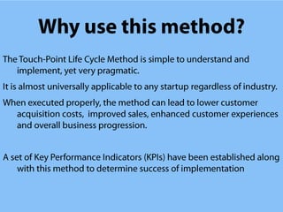 Touch-Point Life Cycle Method | PPTX | Marketing and Advertising | Business