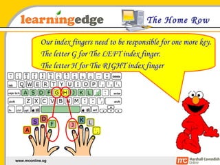 TouchTyping01 - intro & home row | PPT