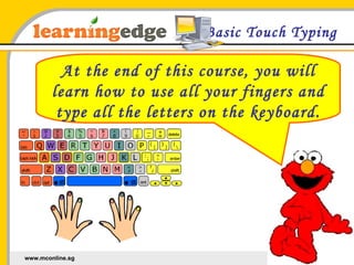 TouchTyping01 - intro & home row | PPT