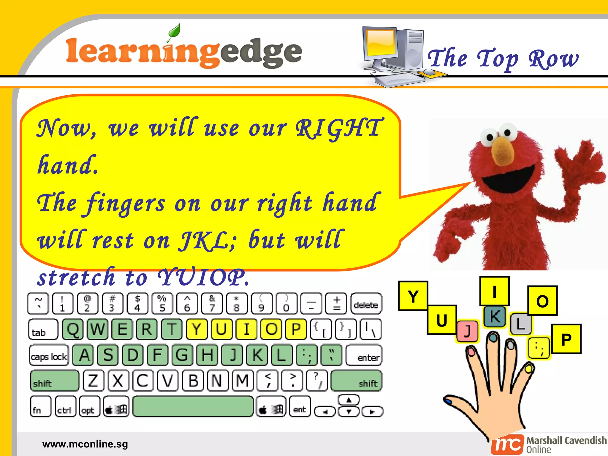 TouchTyping02 - the top row | PPT