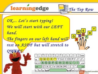 TouchTyping02 - the top row | PPT