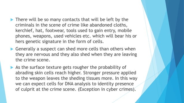 Touch dna | PPTX | Biological Sciences | Science