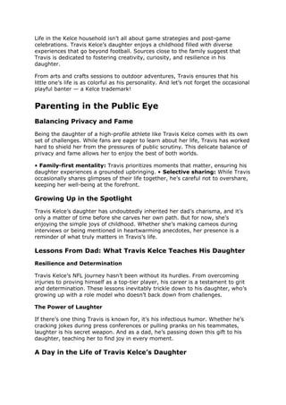 Touchdowns and Tiara Moments_ The Life of Travis Kelce’s Daughter.docx