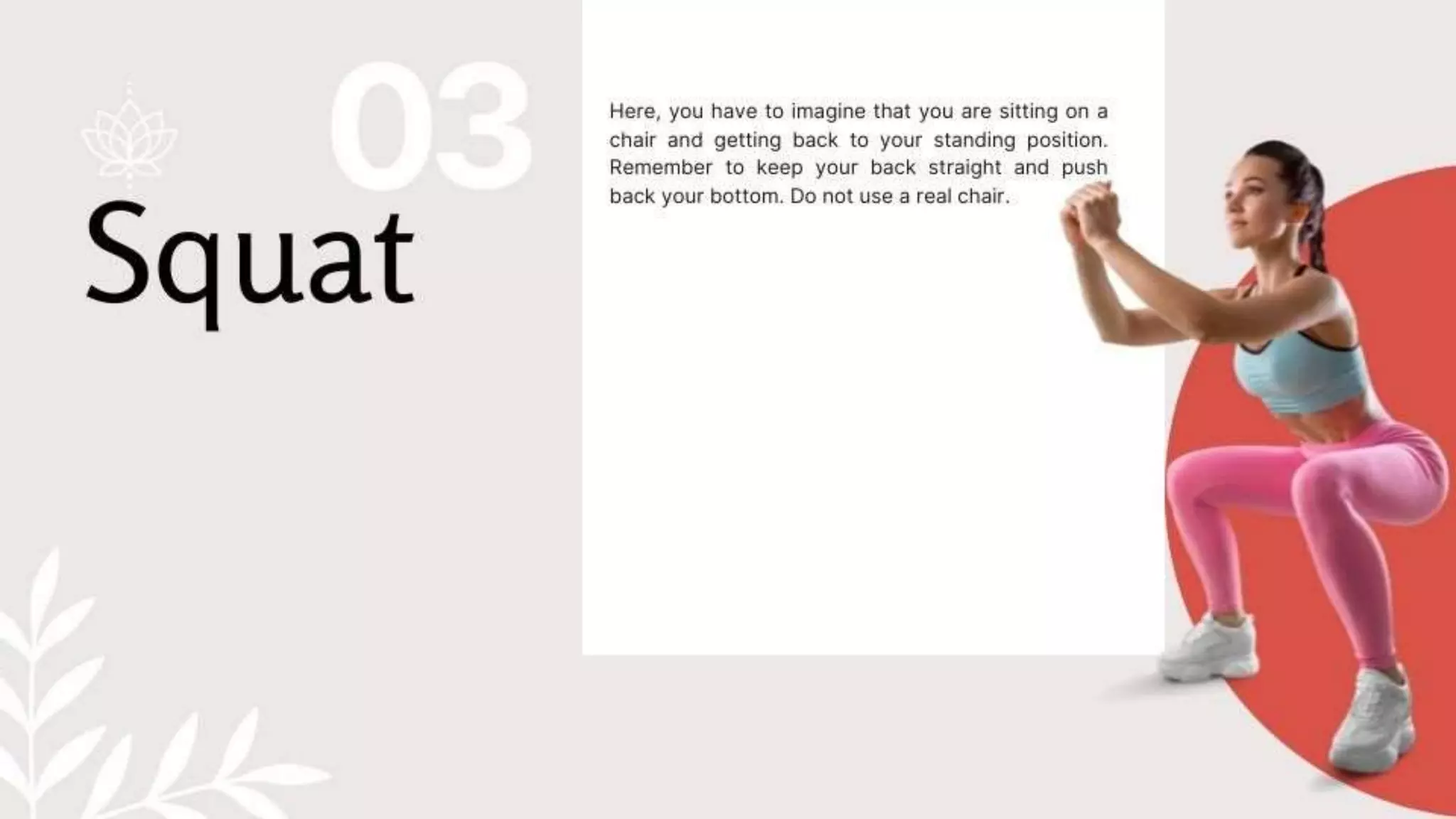 9 Simple and Easy Exercises to stay fit | PPTX
