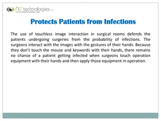 Touchless Image Interaction Technology in Medical Industry | PPT
