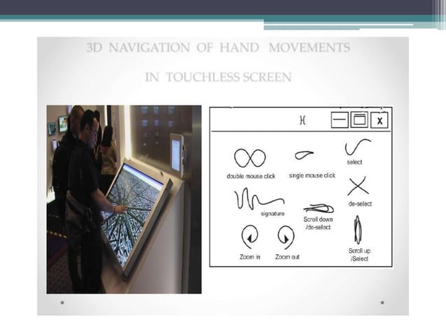 Touchless Touchscreen Technology | PPTX | Technology & Computing
