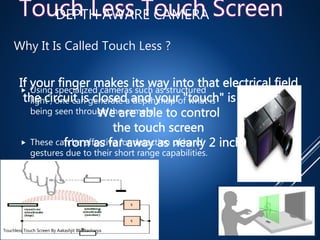 Touch Less touch screen | PPT