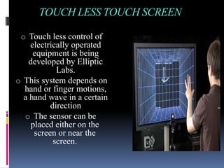 Touch Screen Technology