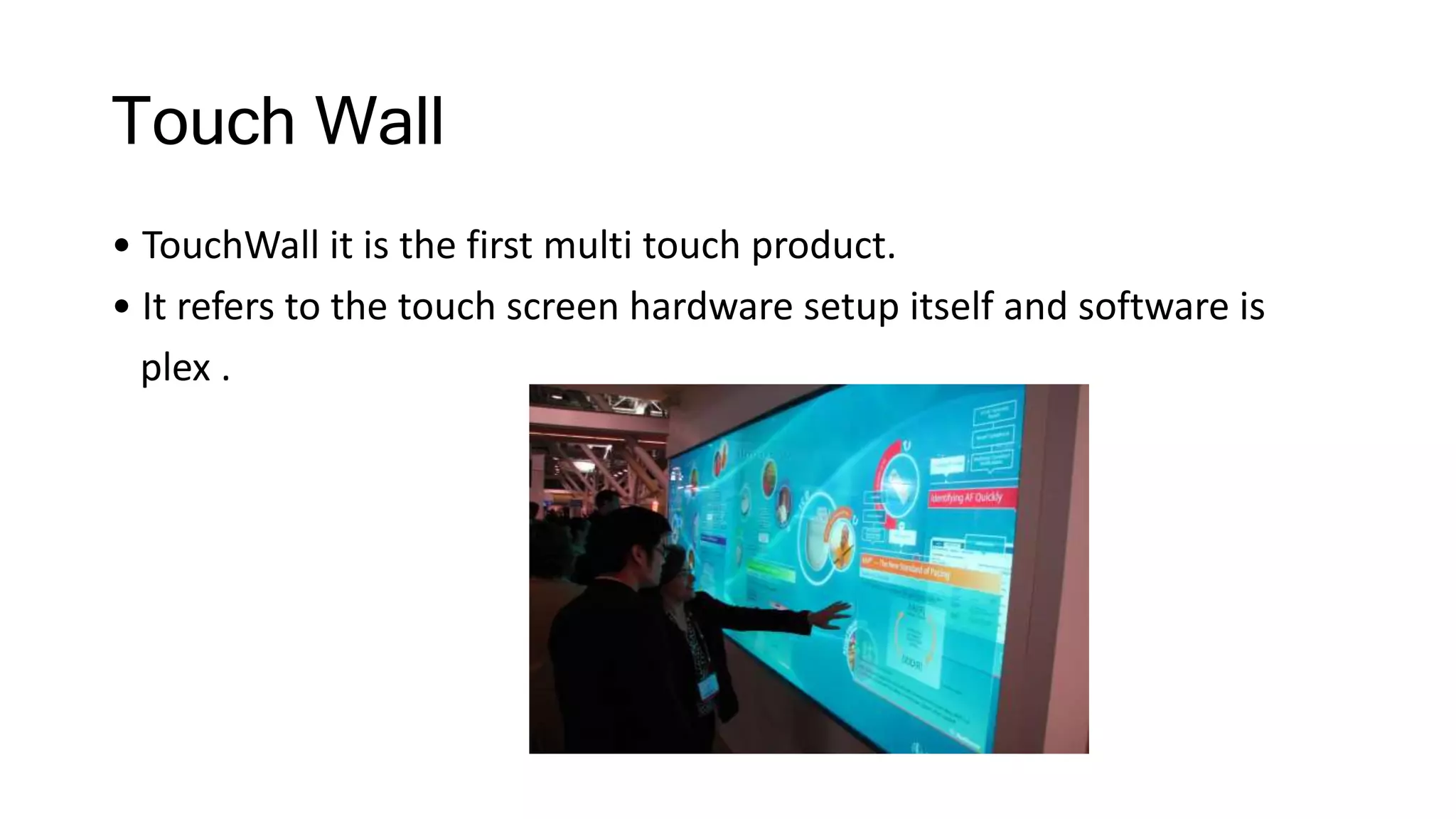 Touchless touchscreen technology | PPTX