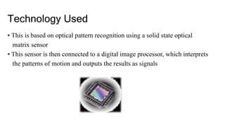 Touchless touchscreen technology | PPTX