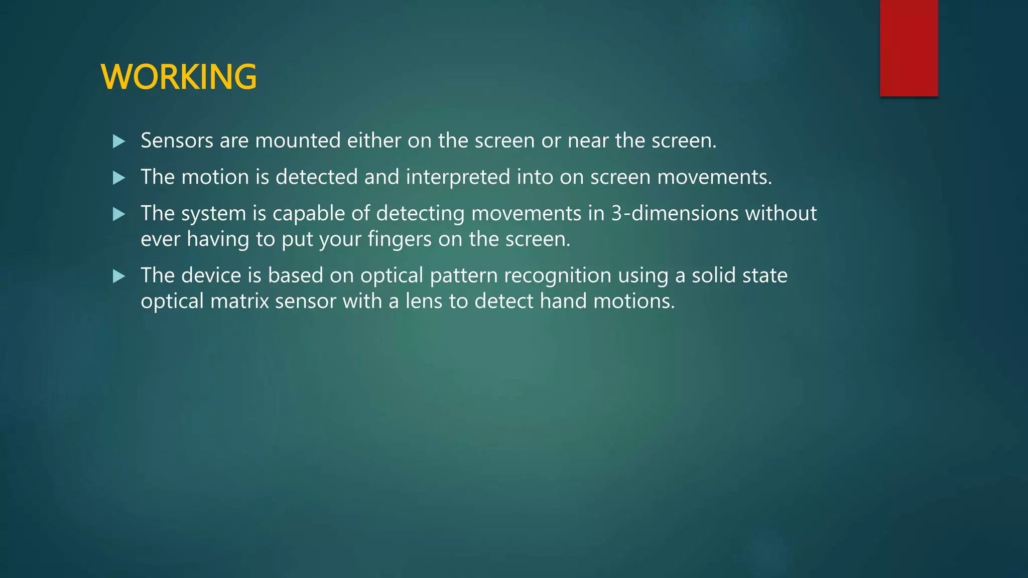 Touchless touch screen technology.pptx