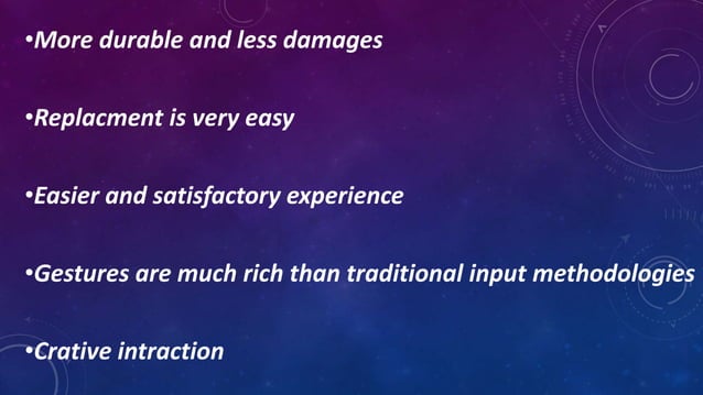 Touchless Touchscreen Technology | PPTX | Consumer Electronics | Technology & Computing