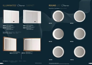 Touchmir - LED illuminated Electric Mirror Catalog | PDF
