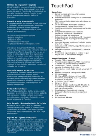 TouchPad - Dispositivo para el control de: Impresión, Copiado y Escaneo ...