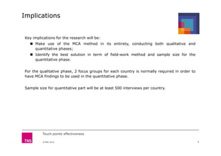 TNS_Touchpoints effectiveness | PPT