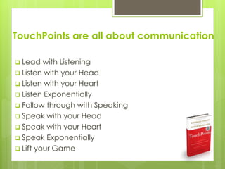Touch points powerpoint youssef hallal | PPT