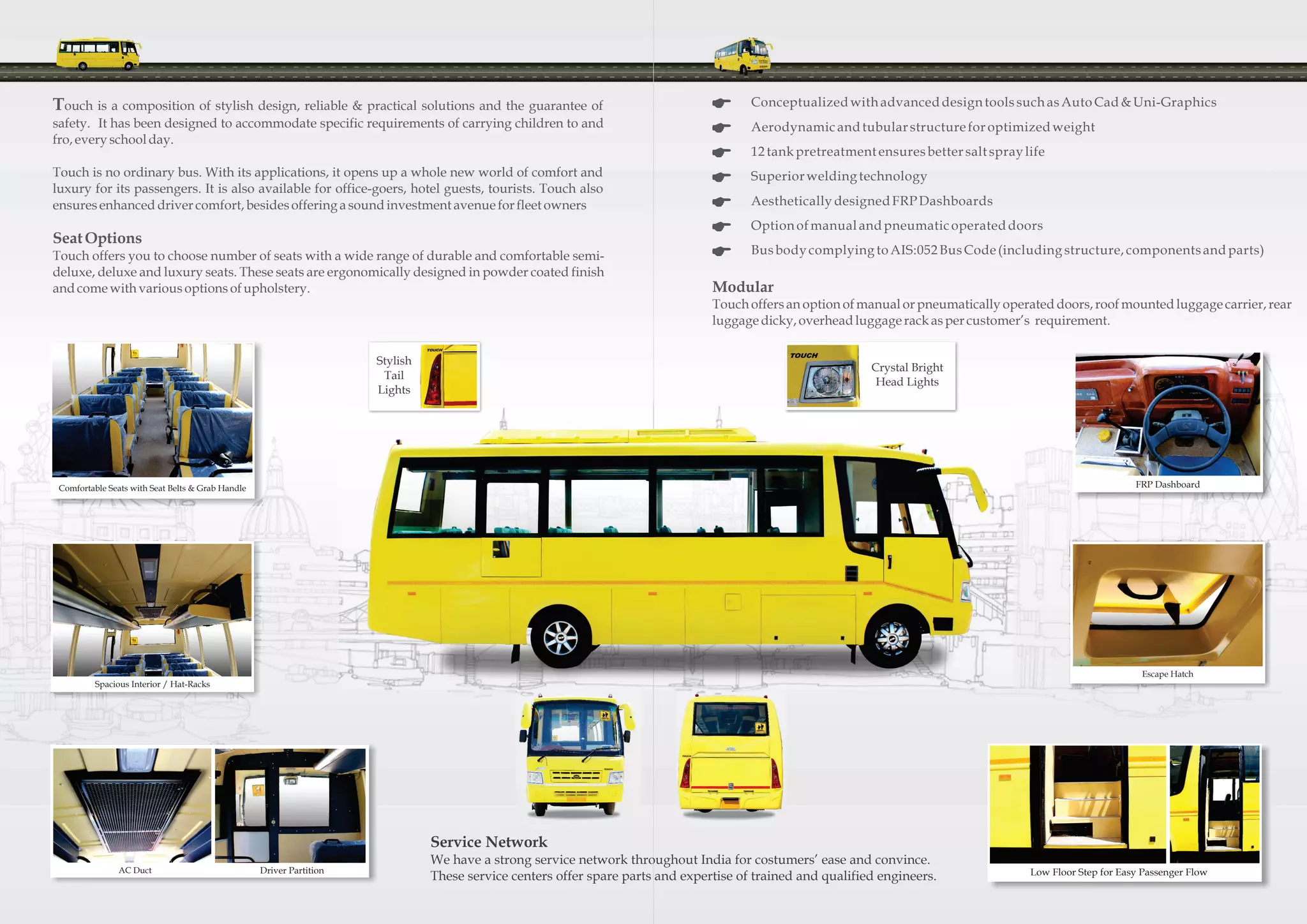 Touch: School bus by JCBL | PDF