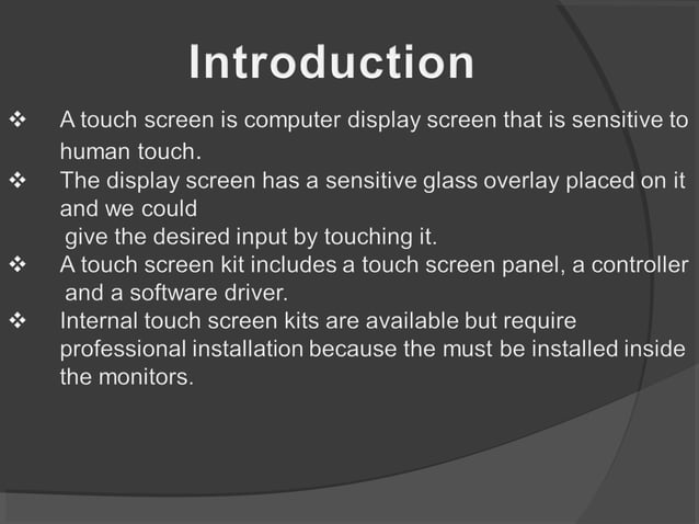 Touchscreen 111203140434-phpapp01 | PPT