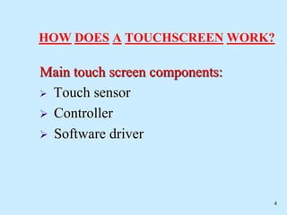Touchscreen | PPT