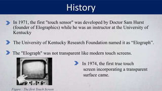 Touch screen | PPTX
