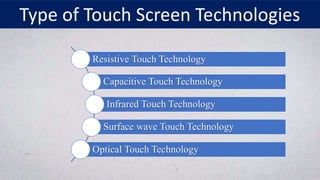 Touch screen | PPTX