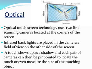 Touch screen technology | PPTX