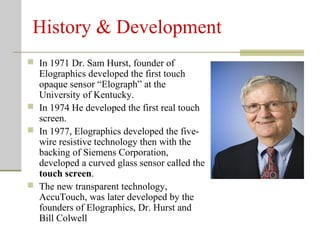 Touchscreen imp | PPT