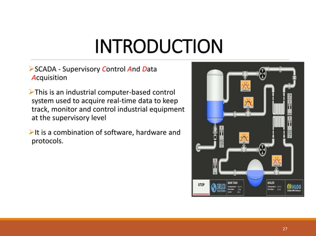 Touch screens and scada presentation | PPT