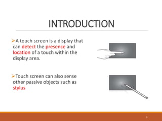 Touch screens and scada presentation | PPT