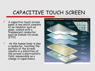 Touch screen technology | PPT
