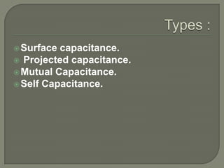 Touch screen technology | PPT | Free Download