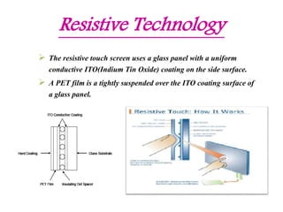Touch screen technology | PPT