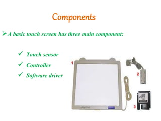Touch screen technology | PPT