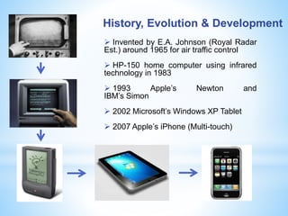 Touch screen technology | PPTX