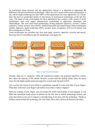 How Touch Screens works | PDF