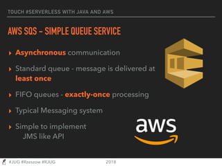 Touch serverless with Java and AWS | PPT