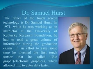 Touch sreen technology | PPT