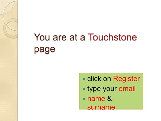 Touchstone blended for students | PPTX